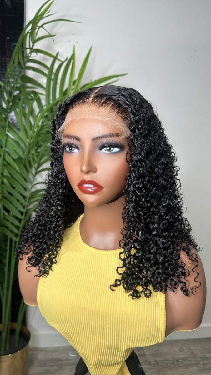 Burmese Curly Closure Wig – Premium Raw Hair with HD Lace